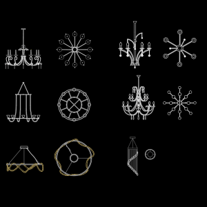 Candelabro DWG, Bloques CAD , descarga gratuita - freedwgfile
