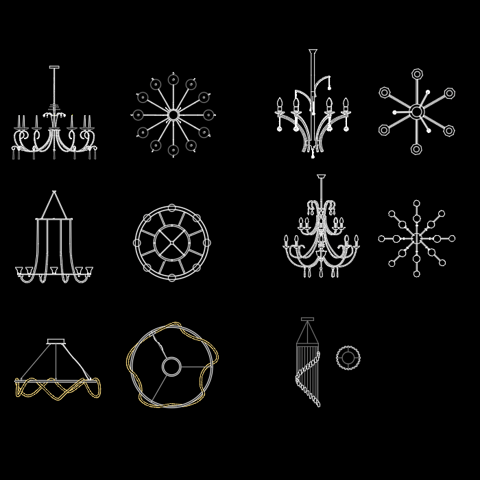 Site Lighting Layout Plan Autocad Template Dwg Cad Templates